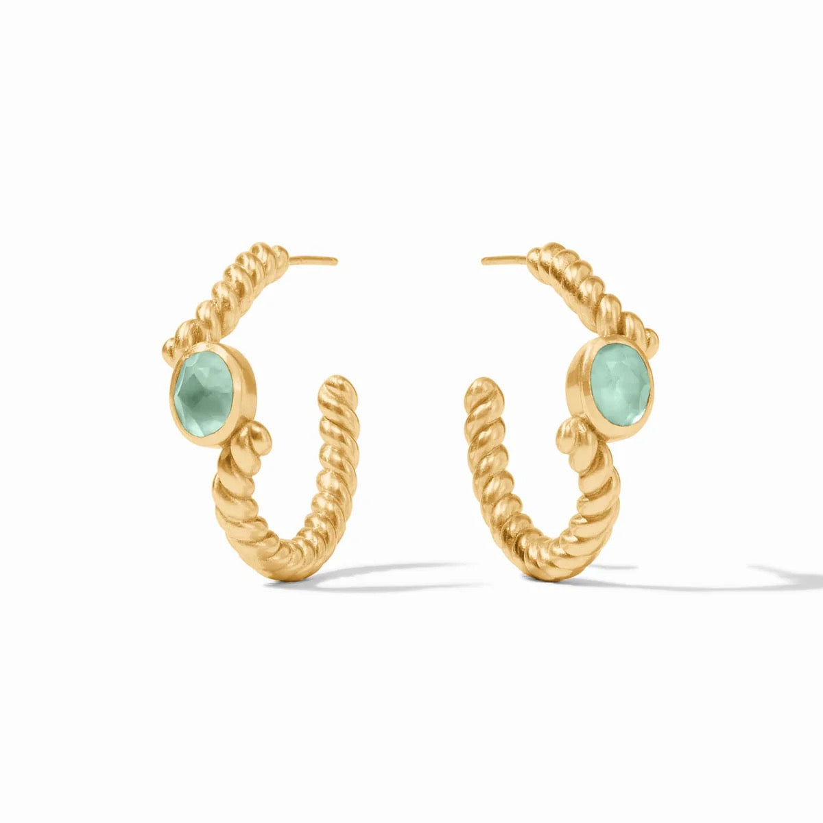 Nassau Stone Hoop – Lemon Cabana